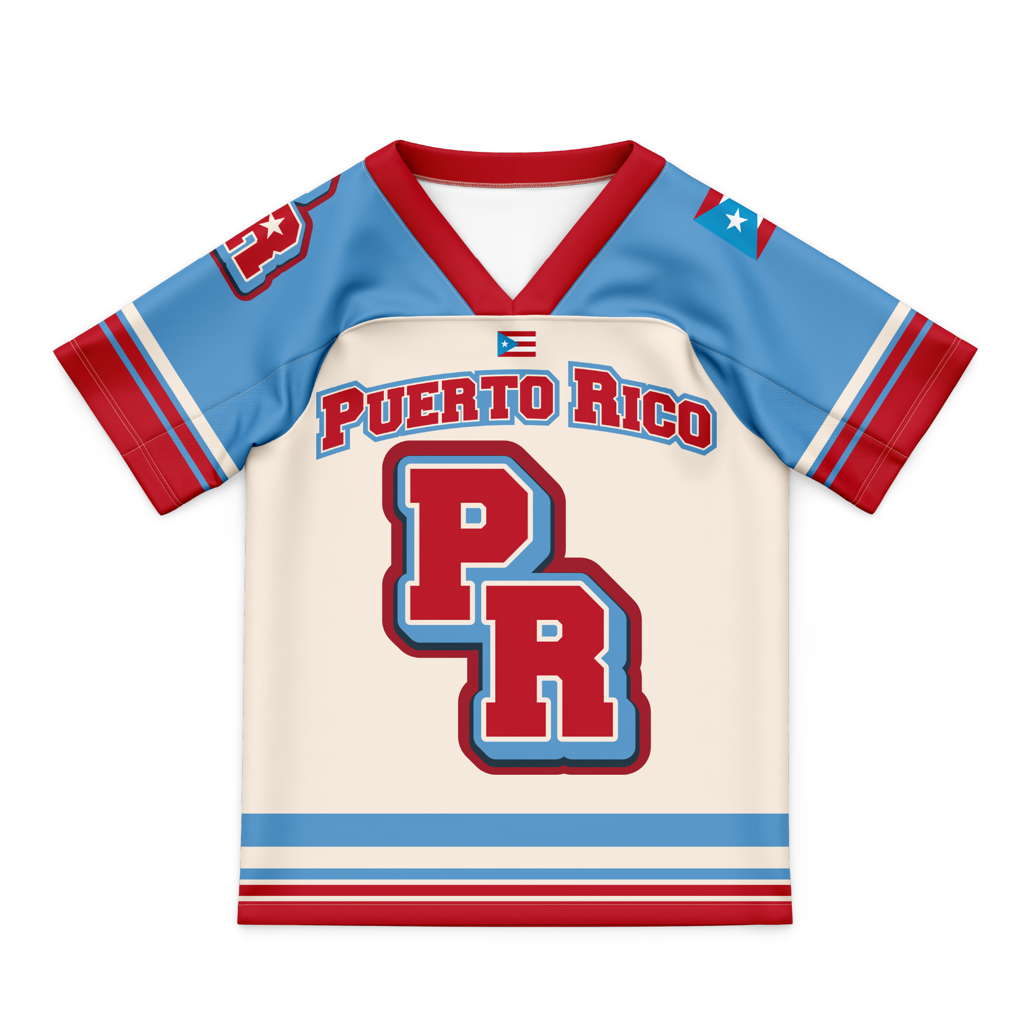 Puerto Rico 787 - Jersey sublimada estilo football – Imprint Plus