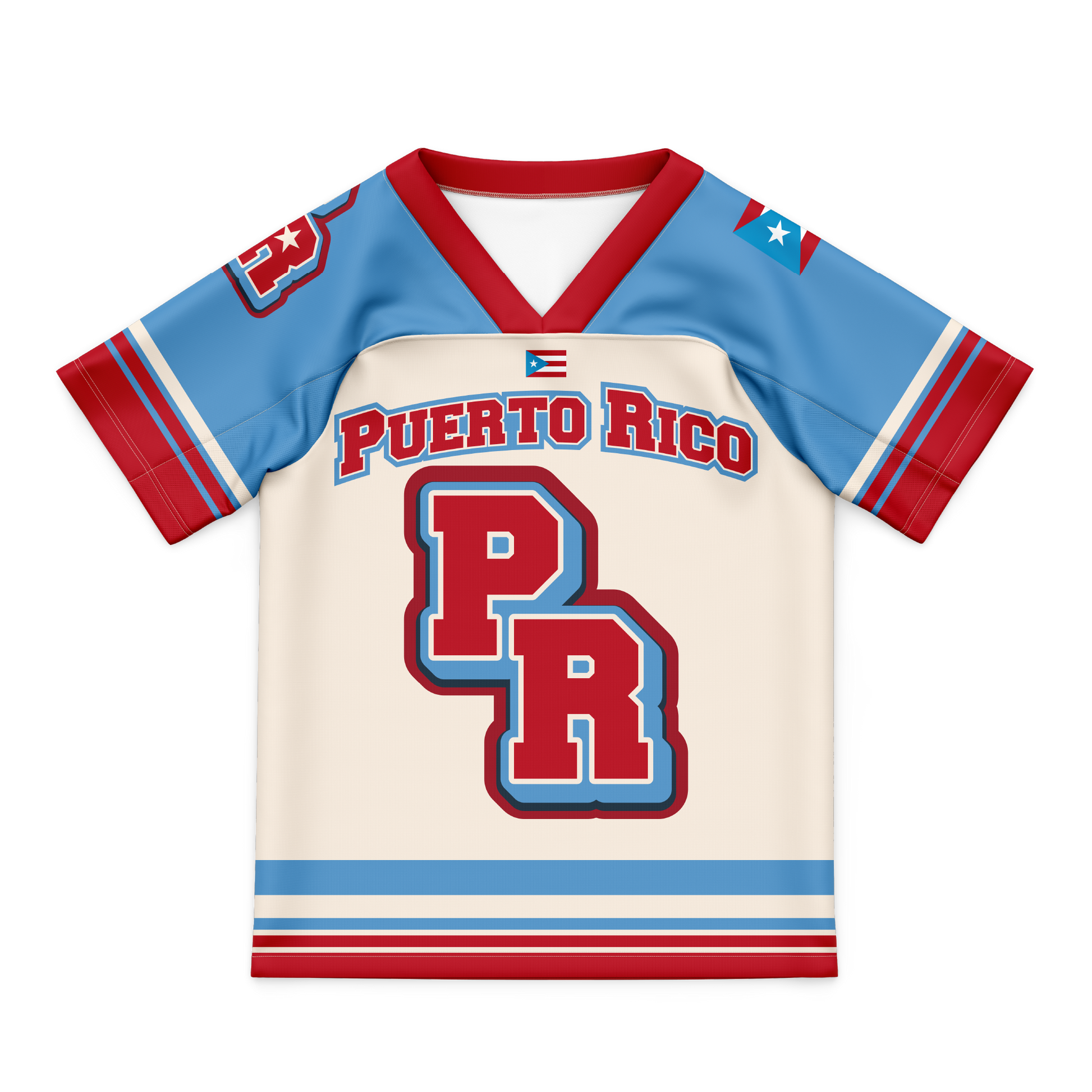 Puerto Rico 787 - Jersey sublimada estilo football – Imprint Plus