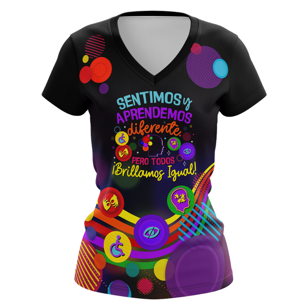 ¡Brillamos Igual! - T-Shirt Sublimada – Imprint Plus