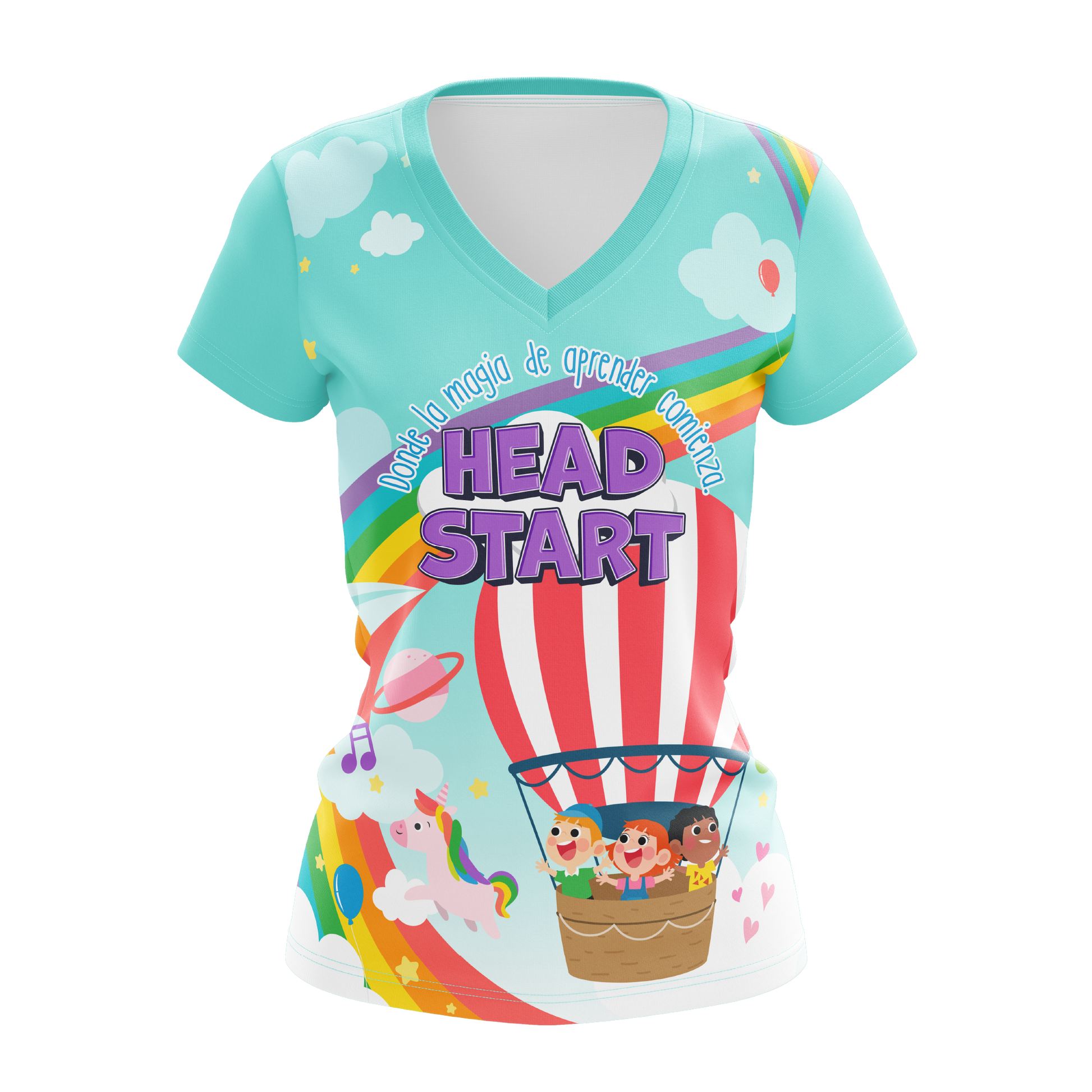 Donde la magia de apredender comienza - T-shirt sublimada – Imprint Plus